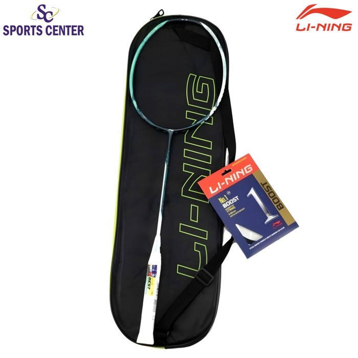 Jual New Raket Badminton Lining Halbertec 6000 AYPU007 White / Light ...