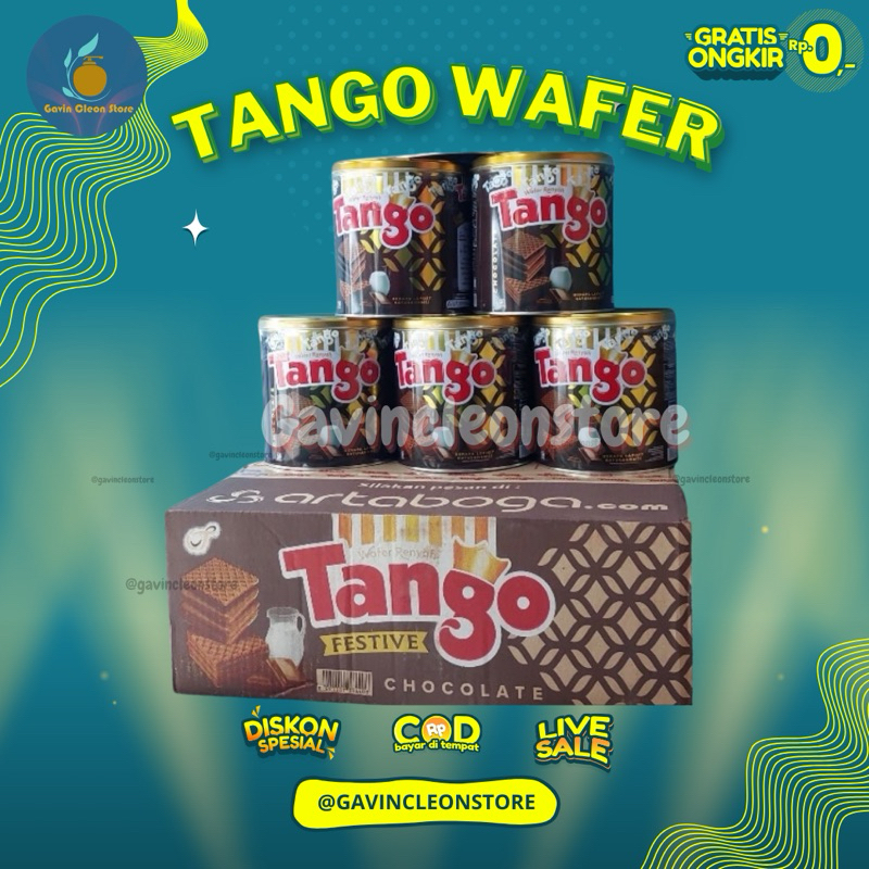 Jual TANGO WAFER 270 GRAM JAJAN LEBARAN | Shopee Indonesia