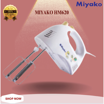 Jual MIYAKO HAND MIXER HM 620 MIXER PROMO/HM620/HM-620/MIXER TANGAN HM ...