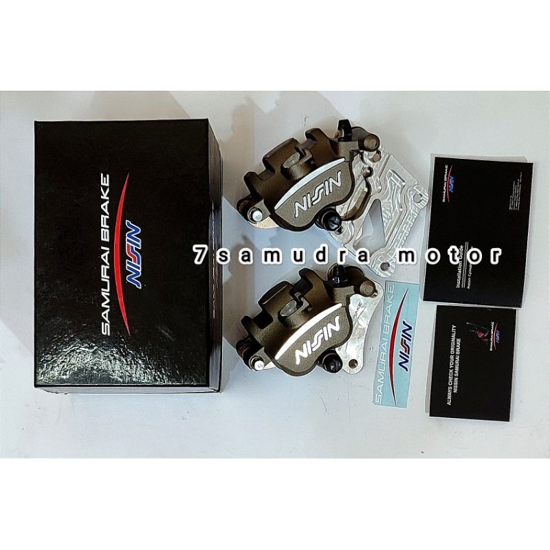 Jual kaliper nissin samurai 2p original 300/320mm ninja r/ss, ninja rr | Shopee Indonesia