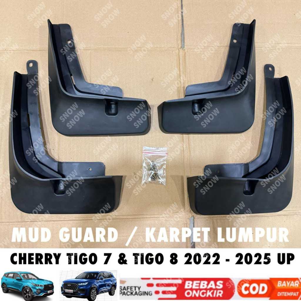 Jual Mud Guard Cherry Tigo 7 / Tigo 8 / CROSS / PRO MAX 2022 2024 2025 ...