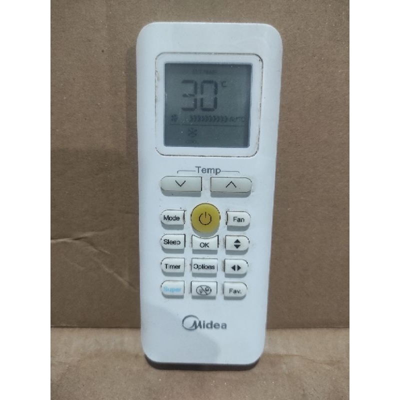 Jual Remote AC Midea Original RG70A/BGEF | Shopee Indonesia