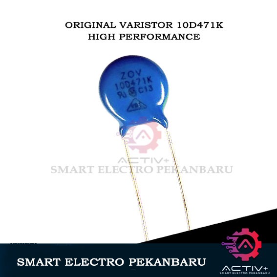 Jual ORIGINAL 10D471K VARISTOR VDR 10D471K VDR 10D471 METAL OXIDE ...