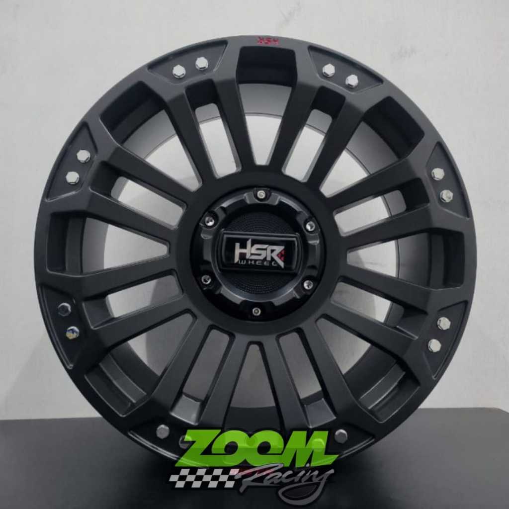 Jual Velg Mobil HSR MYTH05 R20x9 Et20 Pcd 6x139,7 Black Pnp Pajero Sport, Fortuner Vrz, Hilux ...