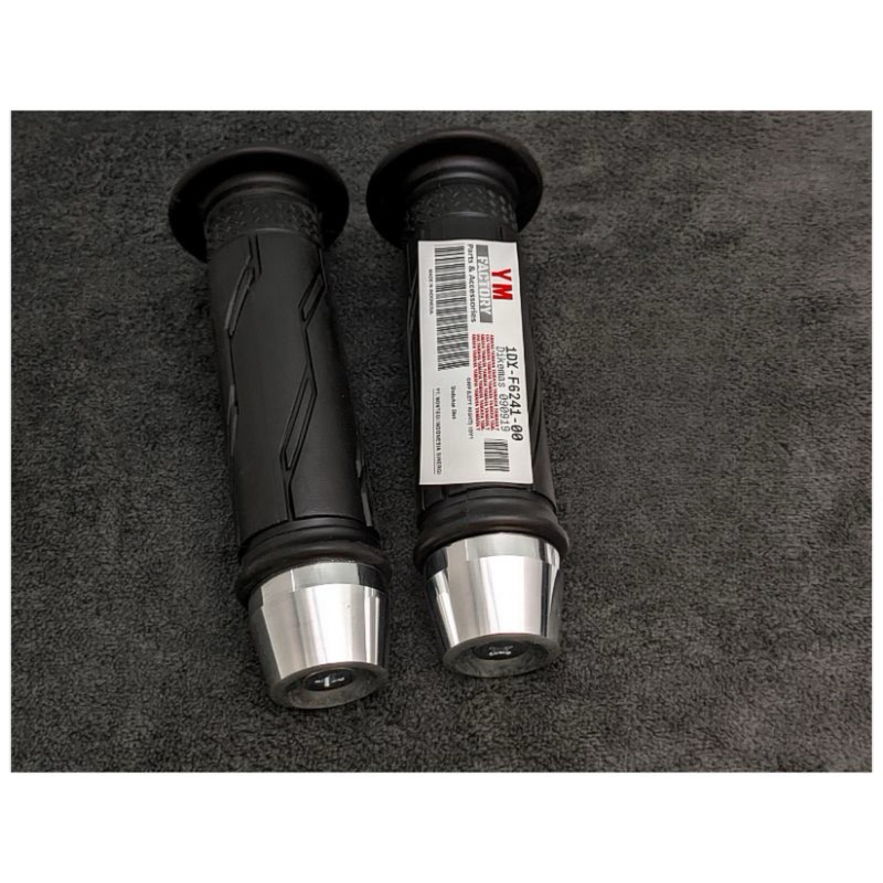 Jual COD handgrip motor YAMAHA hand grip handfat jalu chrome crom model ...