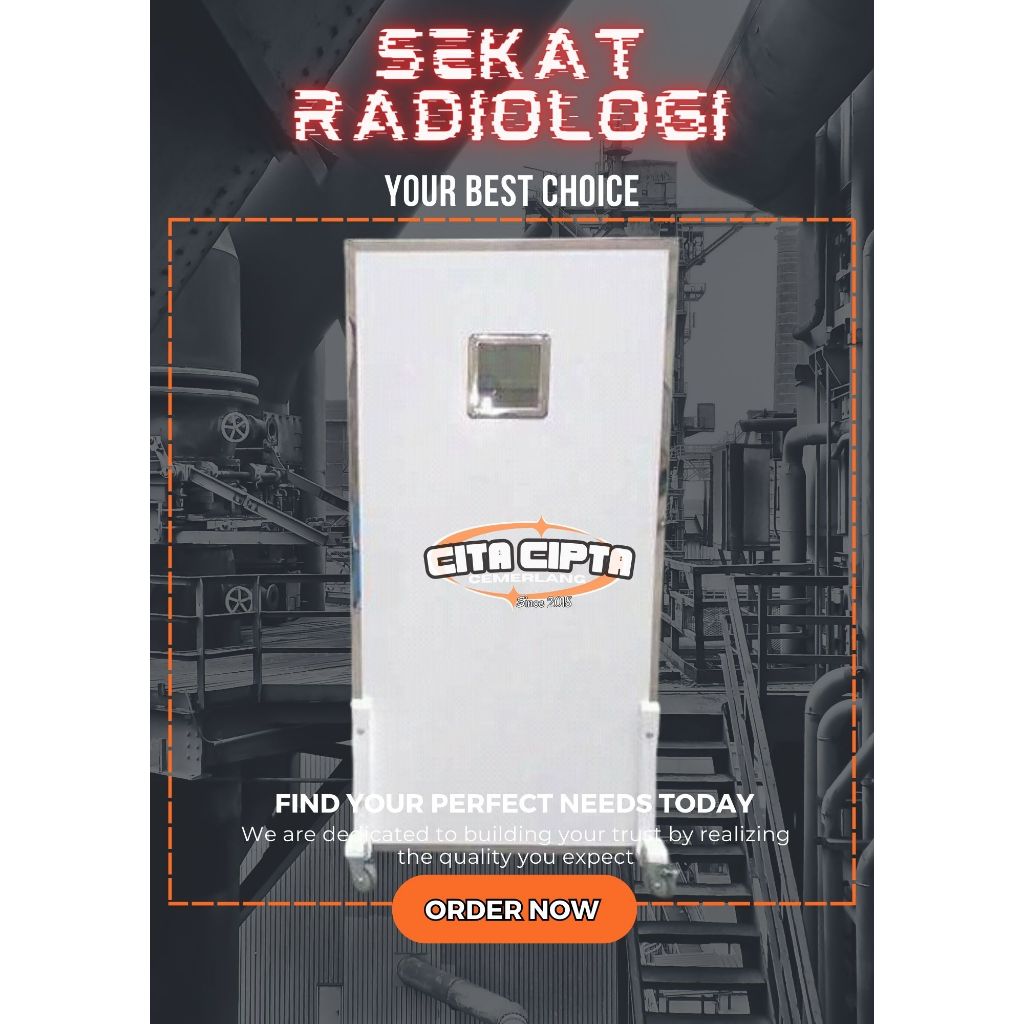 Jual Pintu Anti Radiasi PB / Pintu Xray - Tabir Radiologi - Sekat ...