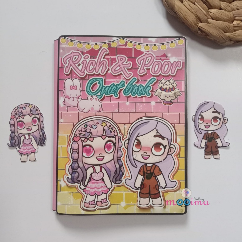 Jual Mainan Edukasi Anak Viral Quiet Book Avatar World Series Rich And ...