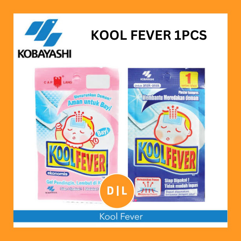 Jual Kool Fever Koolfever Plester Pereda Demam Bayi dan Anak | Shopee ...
