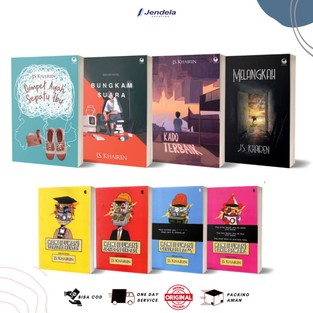 Jual JS Khairen - Dompet Ayah Sepatu Ibu, Bungkam Suara, Kado Terbaik ...