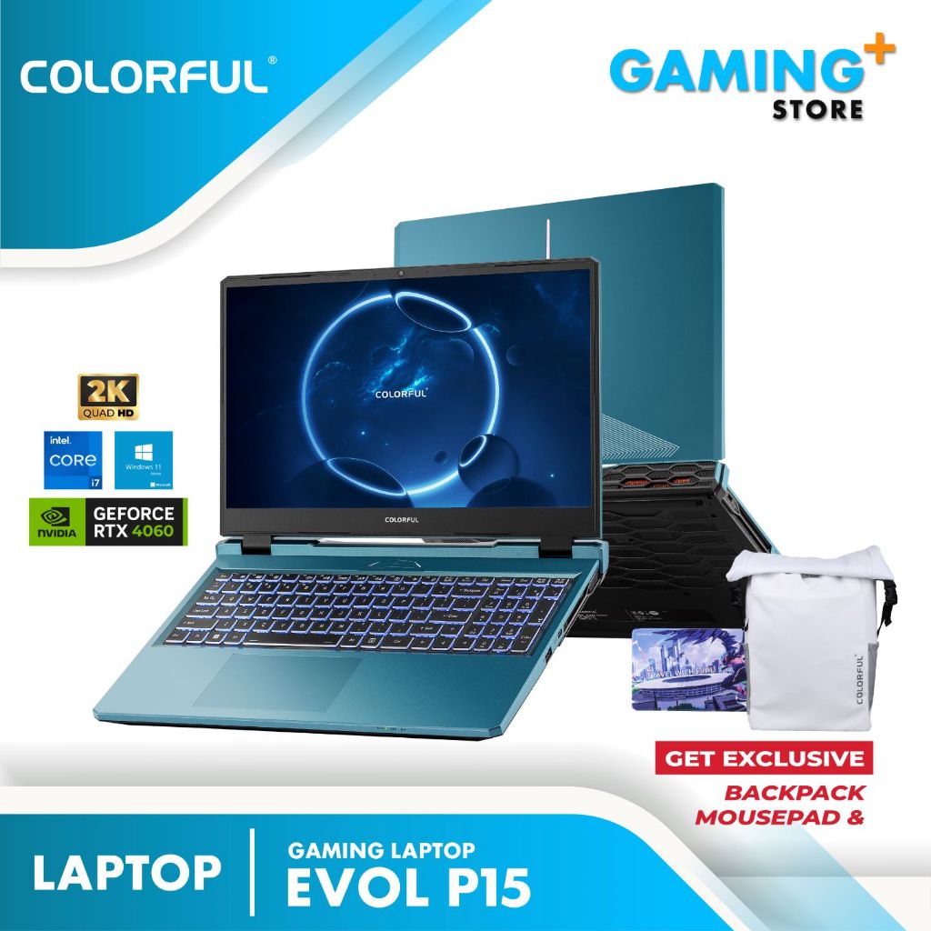 Jual COLORFUL EVOL LAPTOP GAMING P15-23 i7-13620H RTX4060 512GB SSD ...