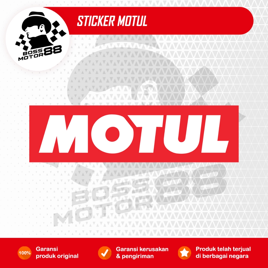 Jual Sticker MOTUL 3x10cm | Shopee Indonesia