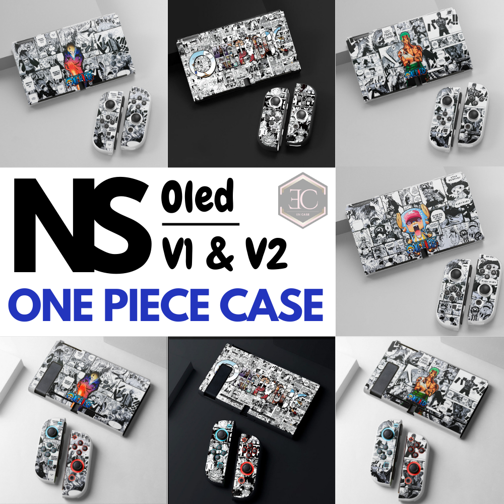 Jual Nintendo Switch V1 V2 Oled Protective Silicon Case One Piece Comic ...