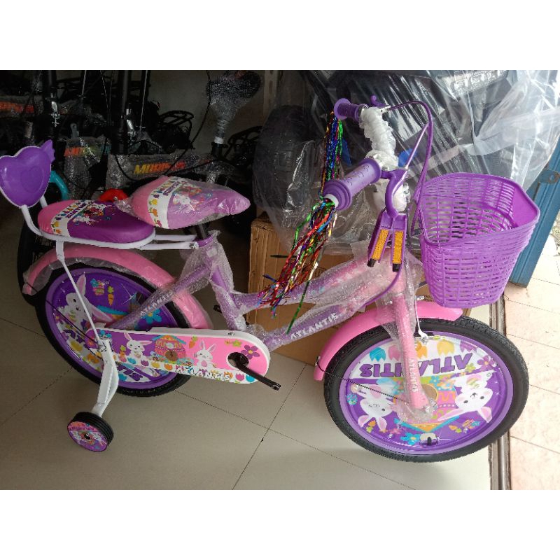 Jual Sepeda Anak Cewek Perempuan Mini CTB 18 inch ATLANTIS ( Gambar ...