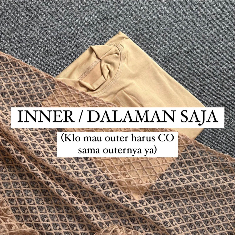 Jual Nabie Lace Outer / outer kondangan / outer kekinian / outer simple ...