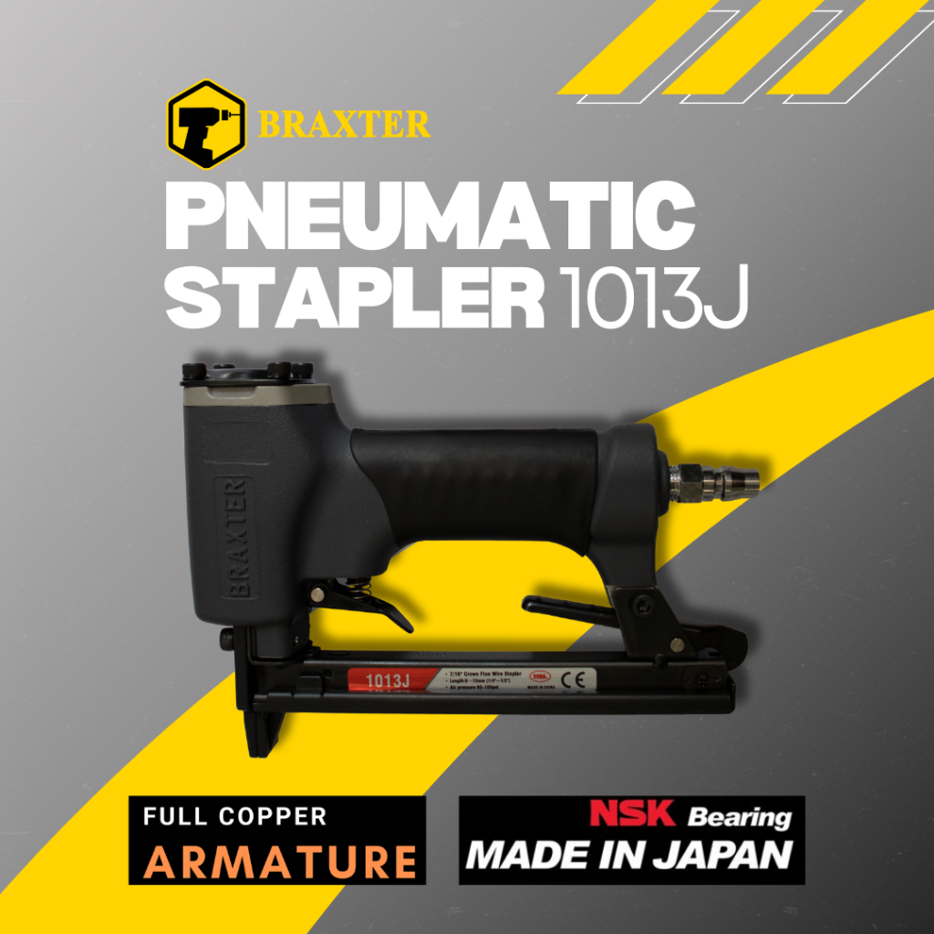 Jual 1013J PNEUMATIC STAPLER / STAPLER TEMBAK / STAPLES TEMBAK BRAXTER ...