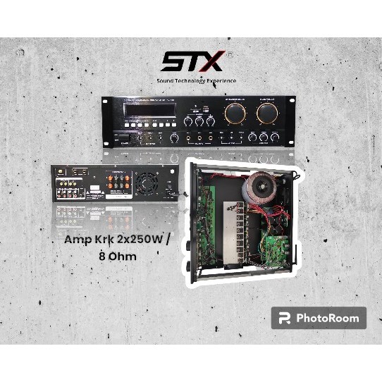 Jual STX - AMPLIFIER KRK 2x250W / 8 Ohm (+REMOTE) | Shopee Indonesia