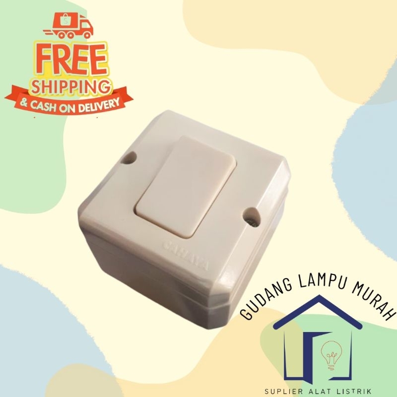 Jual Saklar Engkel Outbow Cahaya OB Engkel Segi Cahaya SC-201 Sakalr ...