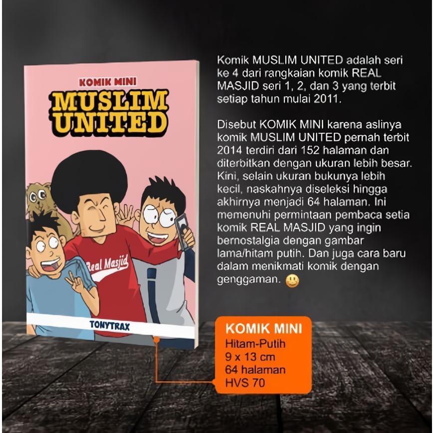 Jual Komik Mini Muslim United Real Masjid | Shopee Indonesia