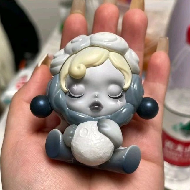 Jual skullpanda the moon ink plum blossom series popmart pop mart sp ...