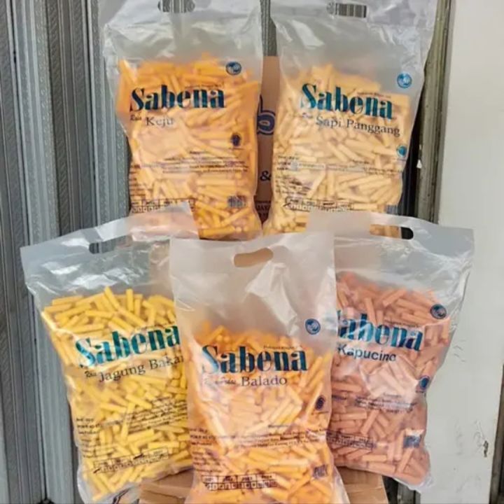 Jual 1 kardus sabena snack isi 5 kantong bisa MIX rasa | Shopee Indonesia