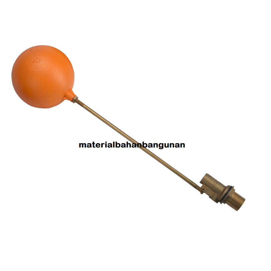 Jual Pelampung Bola PVC Tangki Kuningan 1 1/4 inch Tandon Toren Manual ...