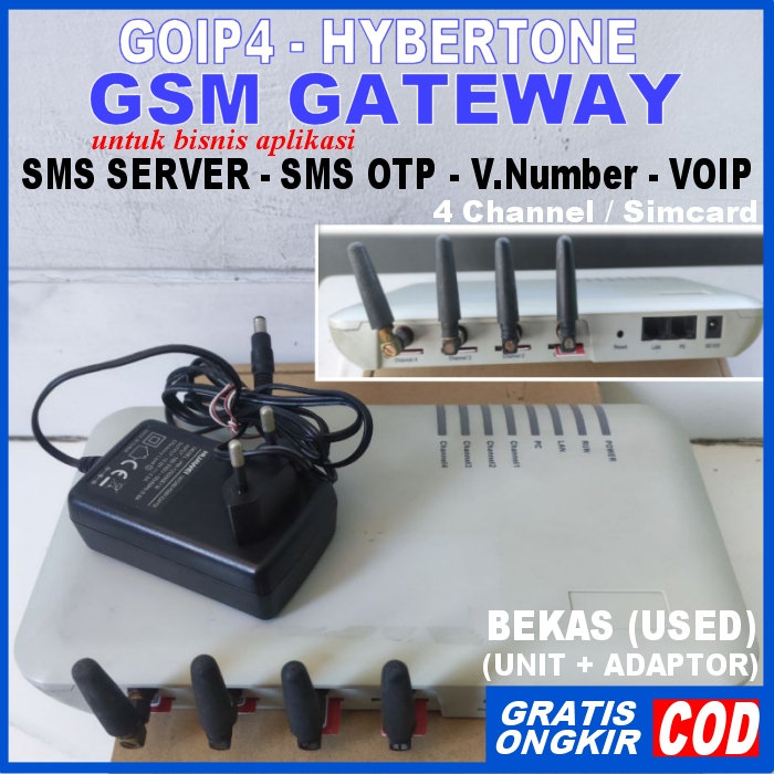 Jual GOIP SMS VOIP GSM GATEWAY 4 / 8 / 16 CHANNEL / SIMCARD (SECOND/USED) DBL Hybertone Estol ...