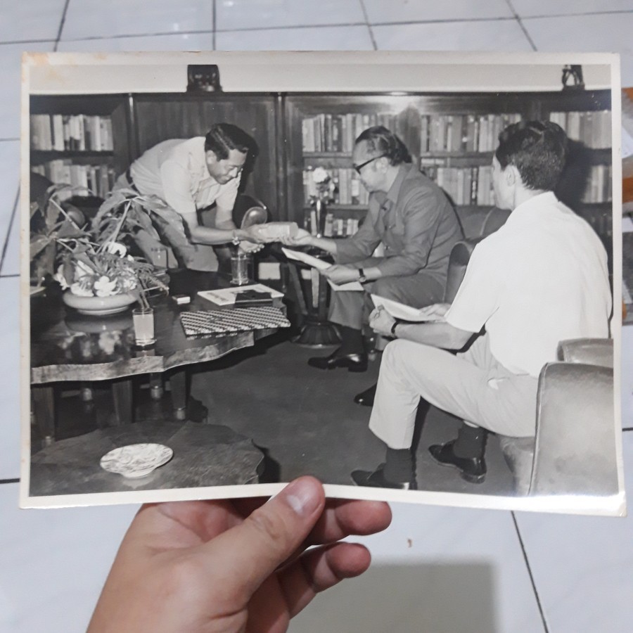 Jual Foto Asli Lawas Pak Harto/Soeharto & Pejabat Ukuran 3R Hitam Putih ...