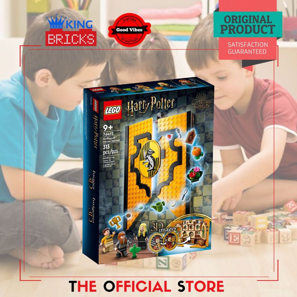 Jual LEGO Original HARRY POTTER 76412 Hufflepuff House Banner - Mainan ...