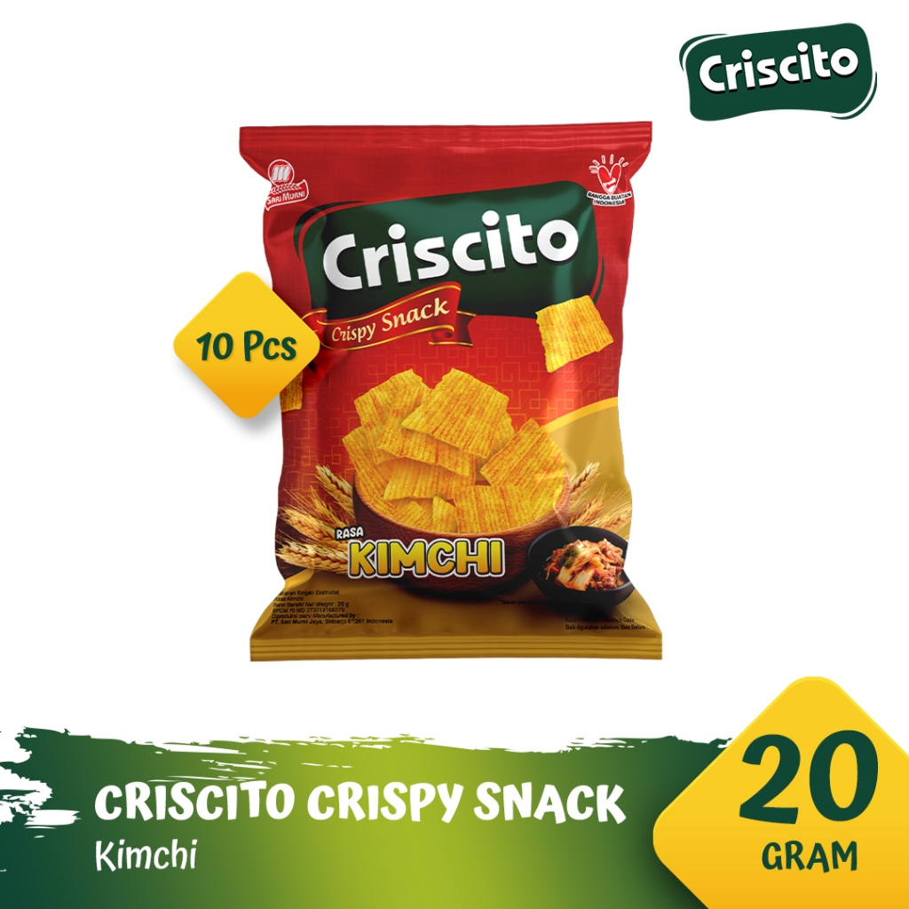 Jual Criscito Crispy Snack Kimchi 20gr | Shopee Indonesia