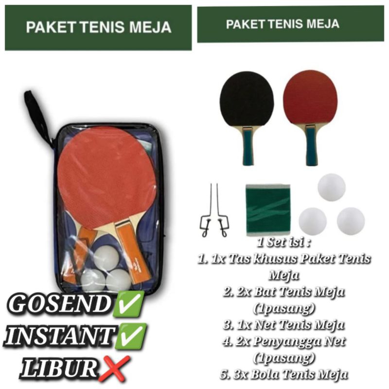 Jual Paket Bet tennis Meja / bet tenis meja 1 set tennis table net tenis meja | Shopee Indonesia