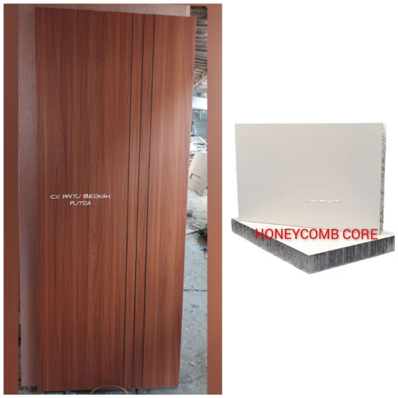 Jual PINTU MINIMALIS ANTI JEBOL/HONEYCOMB CORE | Shopee Indonesia