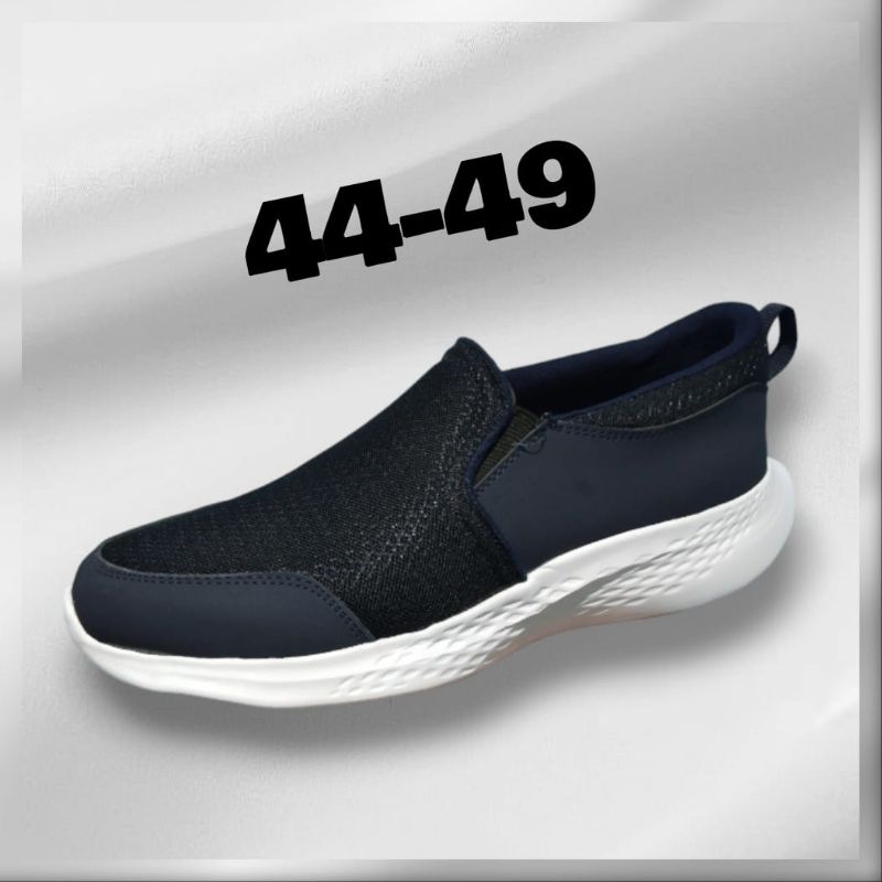 Jual Sepatu Slip On Pria Ukuran Jumbo BIG SIZE 44-45-46-47-48-49 Slip ...