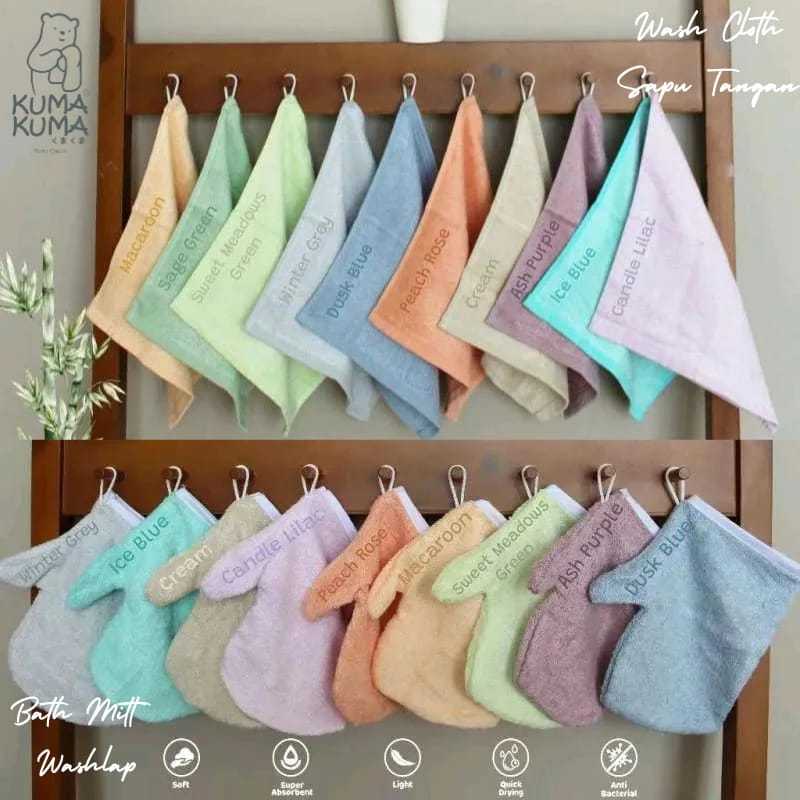 Jual 1Pcs Kuma Kuma Bath Mitt Washlap Mandi Baby Washmitt - Wash Cloth ...