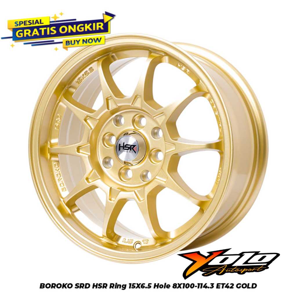 Jual Velg Mobil Ring 15 Hsr BOROKO SRD R15 Cocok Buat Mobil Brio, Agya, Sigra, Vios, Calya ...