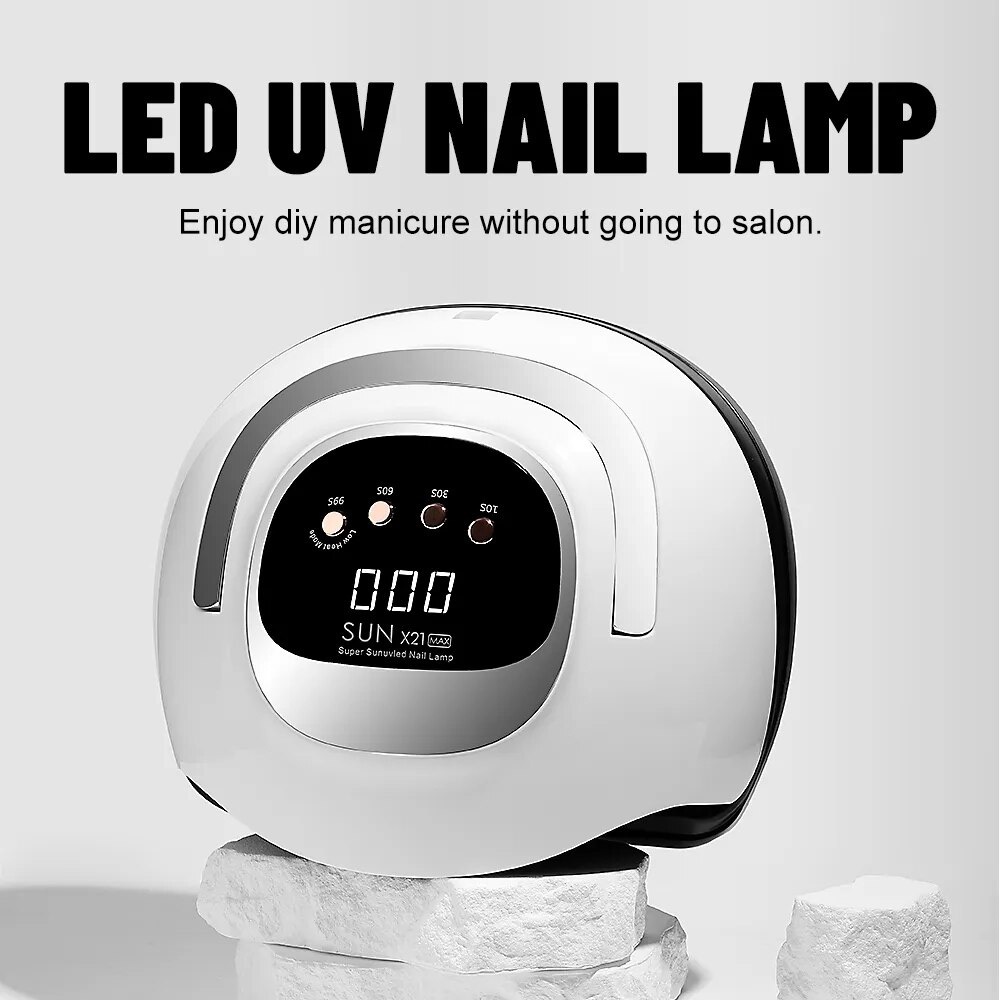Jual Mesin Pengering Kutek Lampu UV LED Nail Dryer 120W 45 LED - Biutte X5 Max | Shopee Indonesia