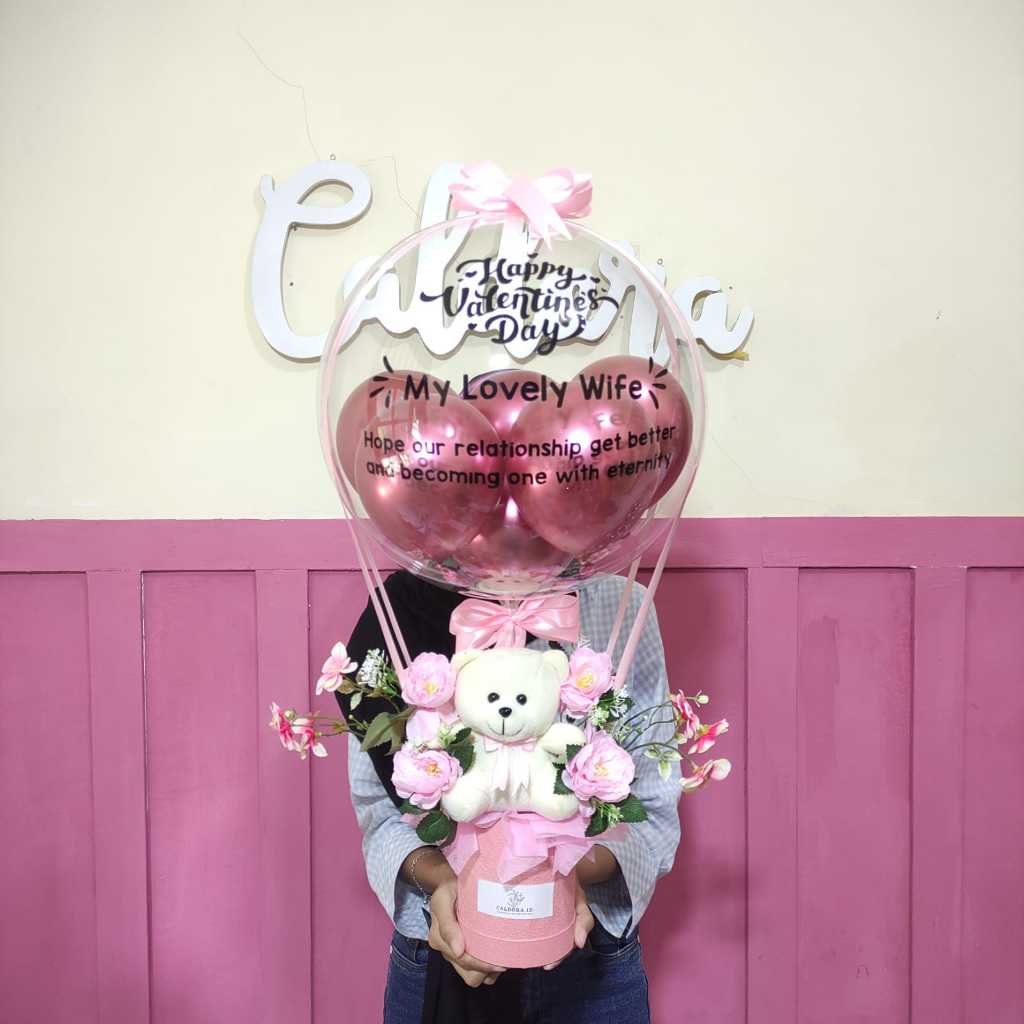 Jual Buket Bucket Bunga boneka balon Caldora.id BL19 | Shopee Indonesia