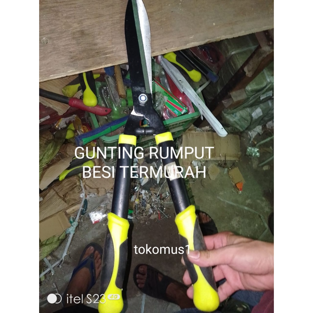 Jual GUNTING PAGAR GAGANG BESI / GUNTING RUMPUT BESAR TANAMAN GUNTING ...