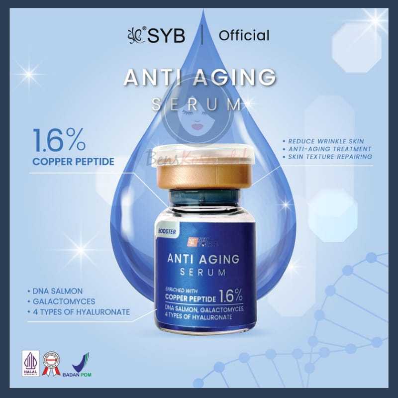 Jual NEW SYB FORTE ANTI AGING SERUM (5 mL) (Peptide 1,6% + DNA Salmon ...