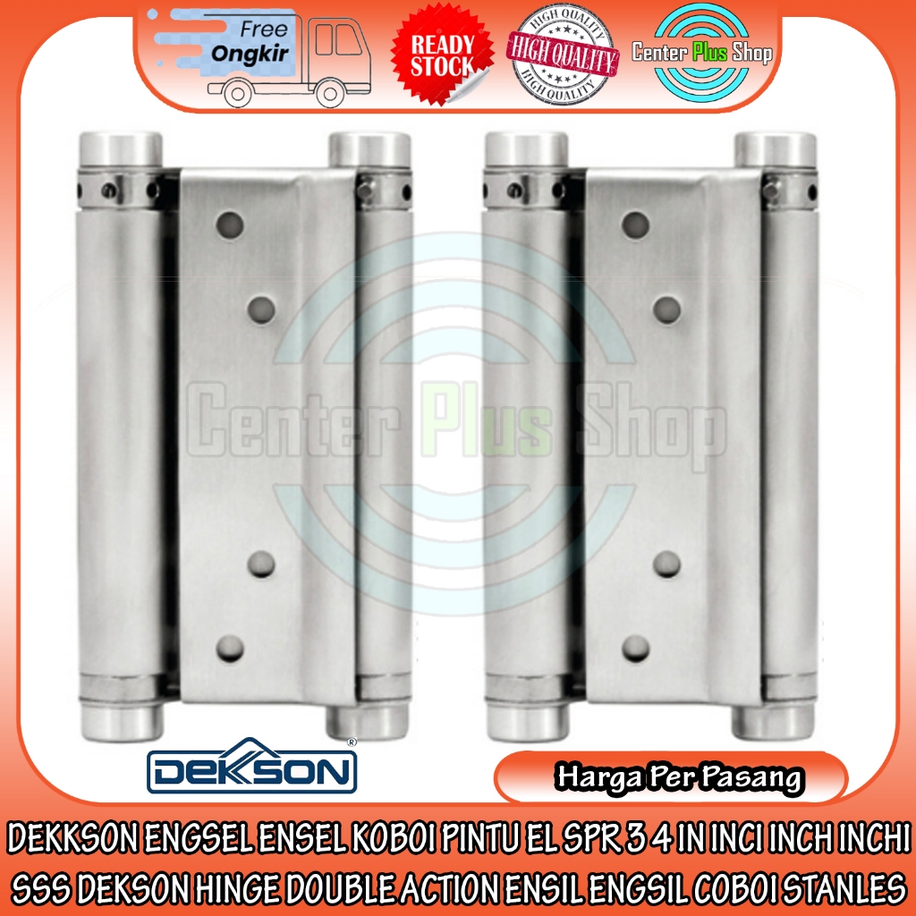 Jual Dekkson Engsel Ensel Koboi Pintu El Spr 3 4 In Inci Inch Inchi Sss ...