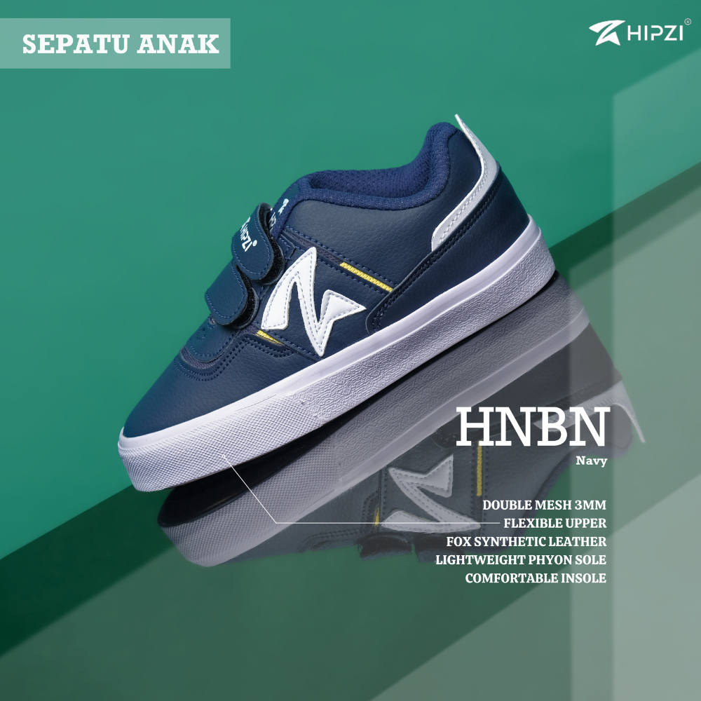 Jual HIPZI Sepatu Sneakers Anak Laki Laki & Perempuan Sekolah Sd Tk ...