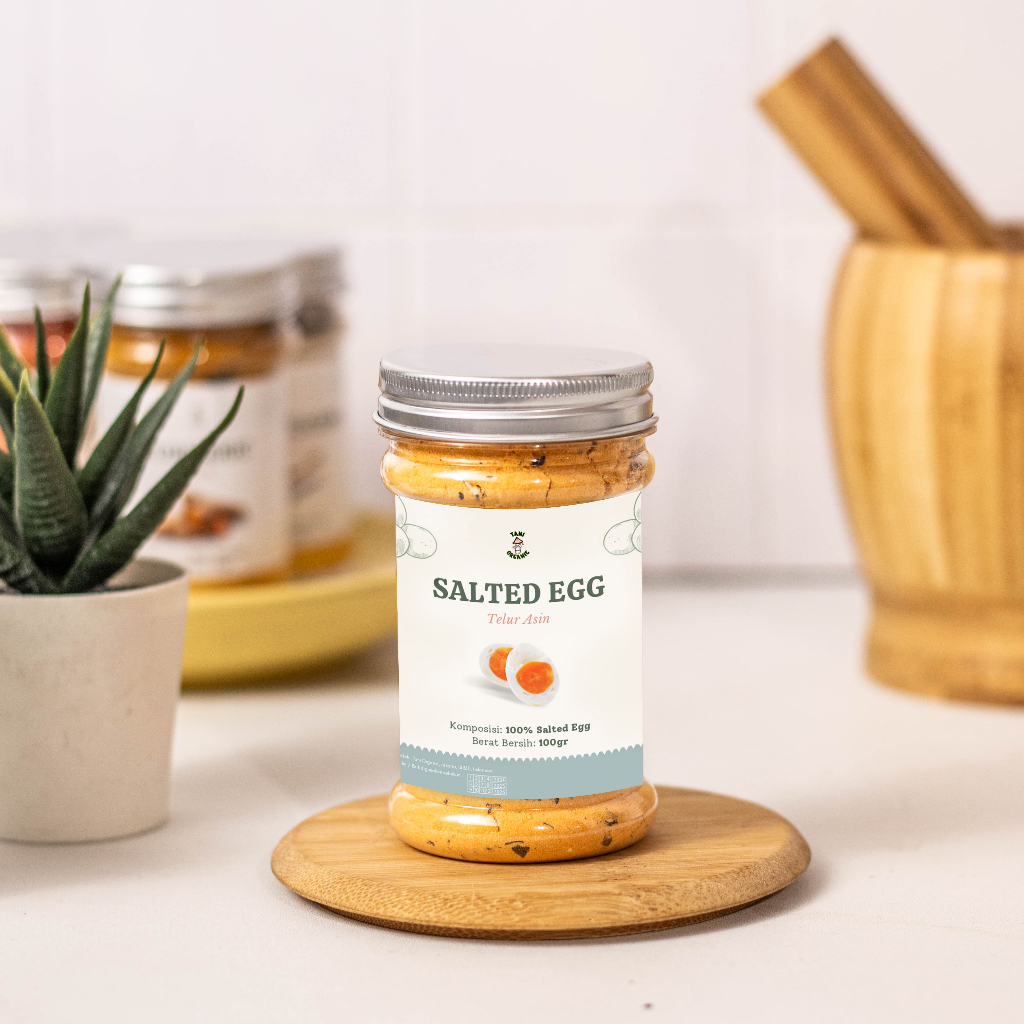 Jual Tani Organic Salted Egg Powder 80 gram - Bubuk Bumbu Telur Asin ...