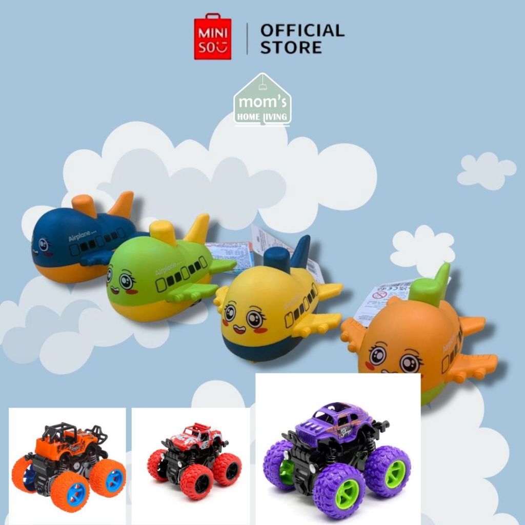 Jual MINISO Mainan Happy Airplane Mainan Mobil pesawat anak | Shopee ...