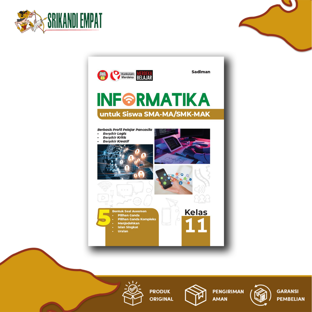 Jual Buku Informatika Siswa SMA-MA/SMK-MAK Kelas 11 (Kurikulum Merdeka) | Shopee Indonesia