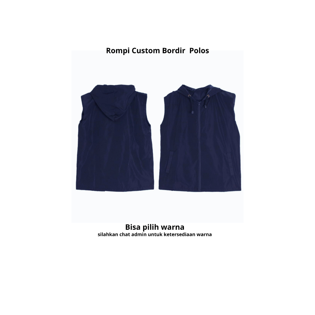 Jual ROMPI CUSTOM KEREN | ROMPI RELAWAN ANIES | ROMPI UNTUK INDONESIA ...