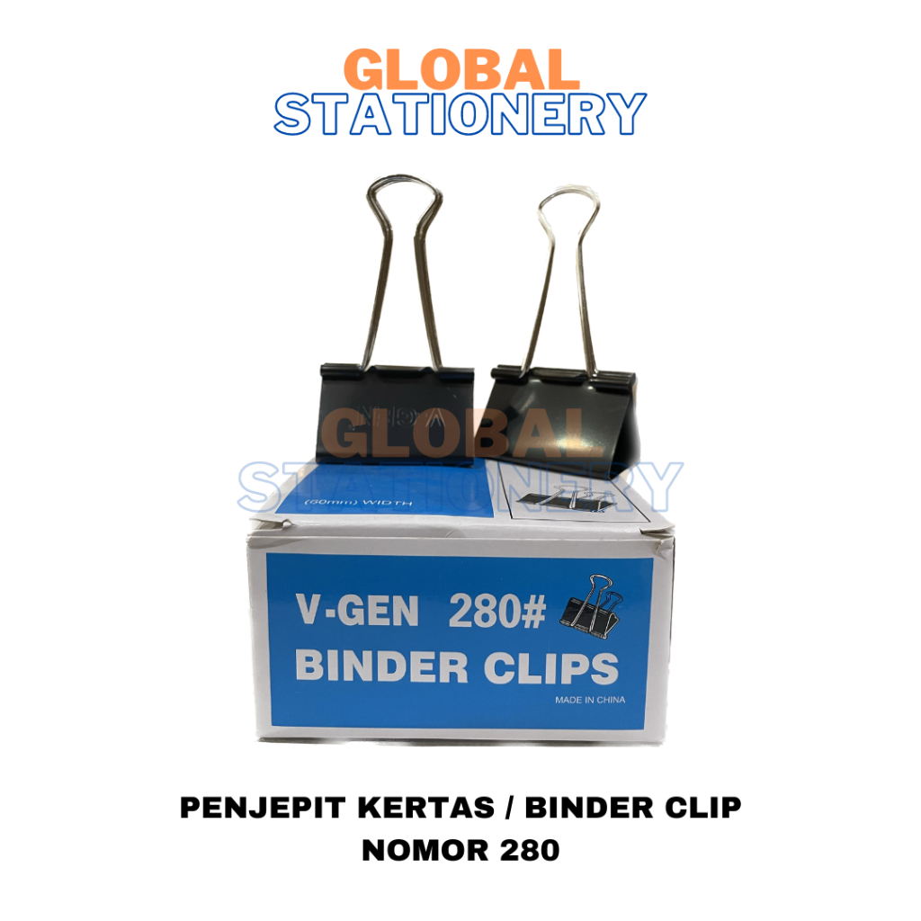 Jual Penjepit Kertas Klip Kertas Binder Clip Kertas Penjepit Dokumen ...
