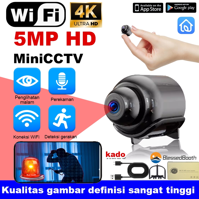 Jual Penawaran terbaik cctv mini kamera mini cctv wifi Smart Indoor IP ...