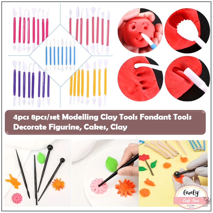 Jual LovelyCraftStore | 4PCS 8PCS/SET Premium Quality modelling ...