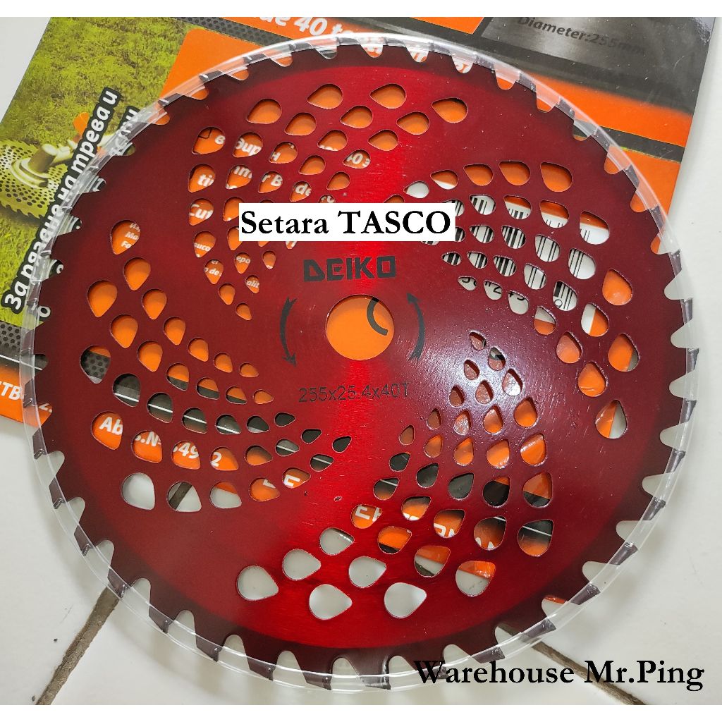 Jual Pisau Bulat Potong Rumput Deiko 40T 25 mm x 25,4mm | Shopee Indonesia