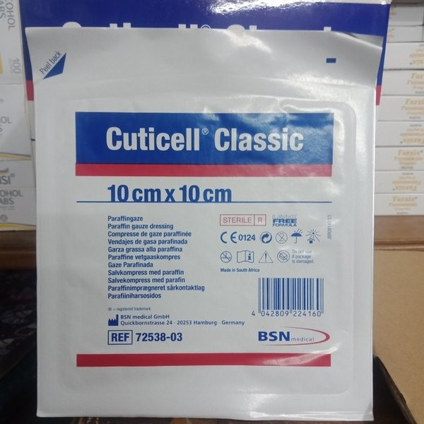 Jual Plester Luka Low Adherent untuk Luka Terbuka / Cuticell Classic 10 ...