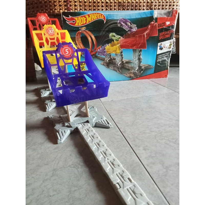 Jual track hotwheels bekas super score speedway | Shopee Indonesia